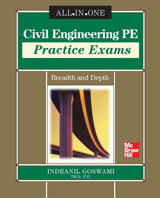 Civil Engineering Pe Practice Exams: Breadth and Depth (Paperback ...