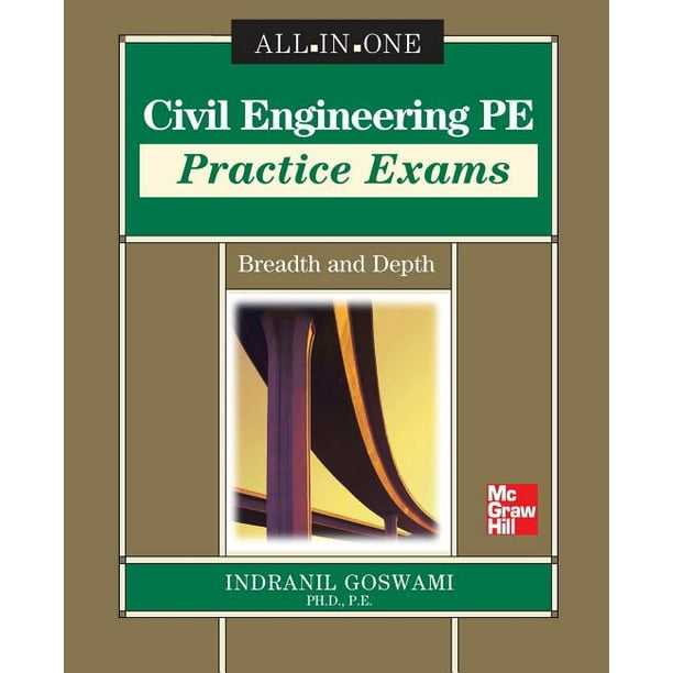 Civil Engineering Pe Practice Exams: Breadth and Depth (Paperback ...