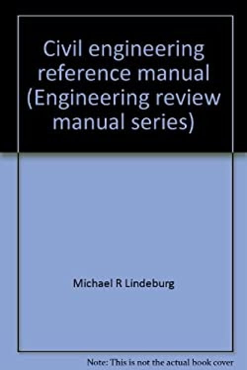 Pre-Owned Civil Engineering Reference Manual (Hardcover) 9780932276629 ...