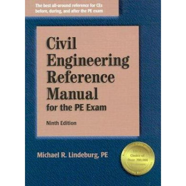 Pre-Owned Civil Engineering Reference Manual for the PE Exam ...
