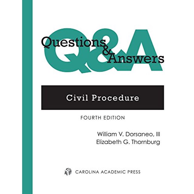 Pre-Owned Questions & Answers: Civil Procedure (Questions & Answers ...