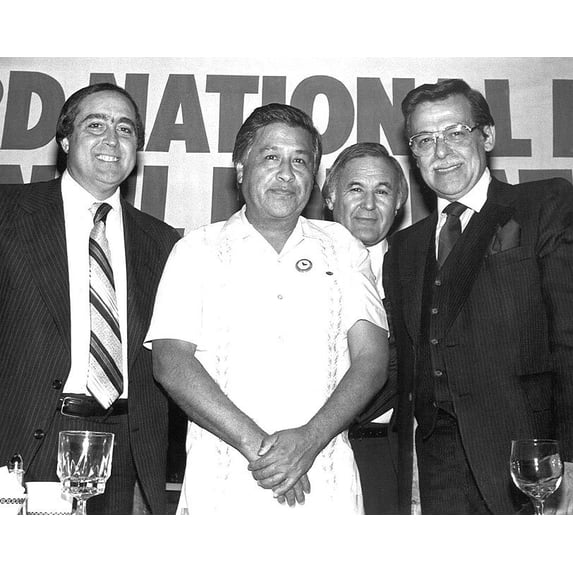 Civil Rights Activist Cesar Chavez Style - A - 24x36 Inch Glossy ...