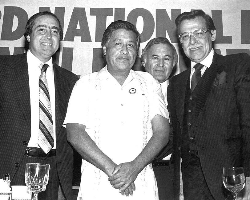 Civil Rights Activist Cesar Chavez Style - A - 24x36 Inch Laminated ...