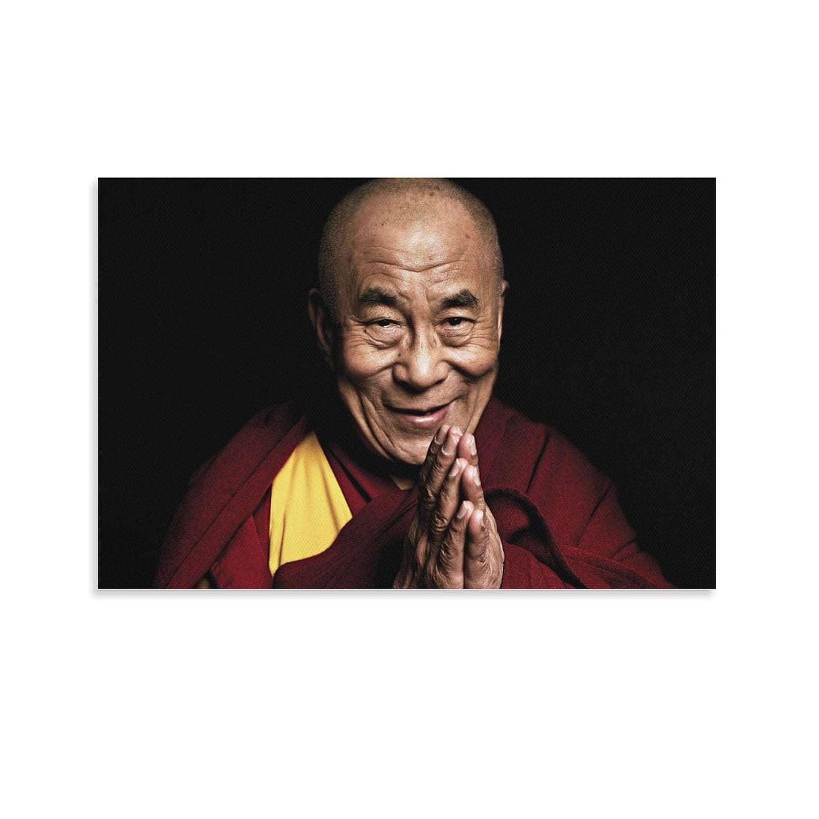 Civil Rights Activists 14th Dalai Lama Poster Canvas Art Poster and ...