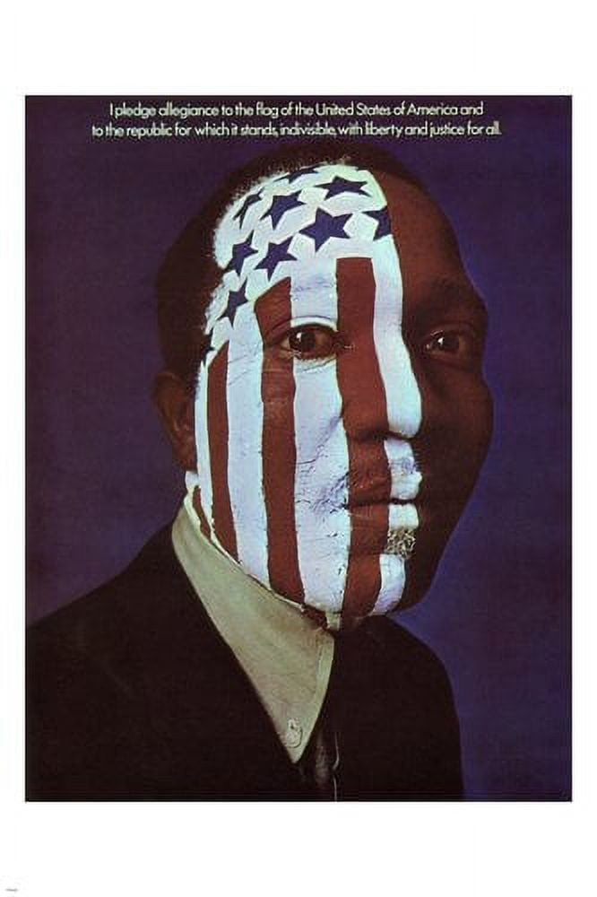Civil Rights Era Poster Usa 1968 20x30 Stripes Political Statement ...