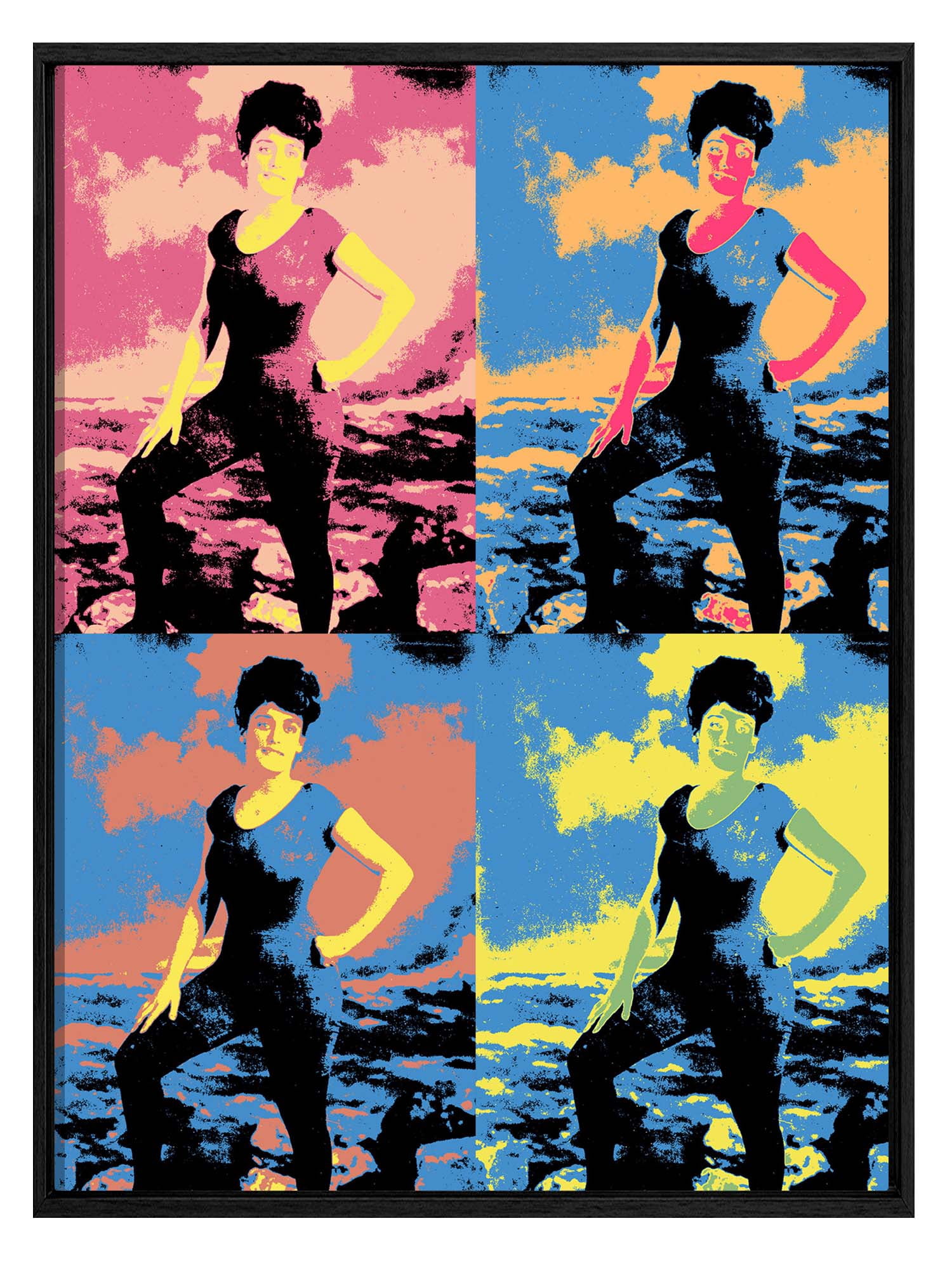 Civil Rights Movement Pop Art Women Right To Wear Canvas Wall Art ...