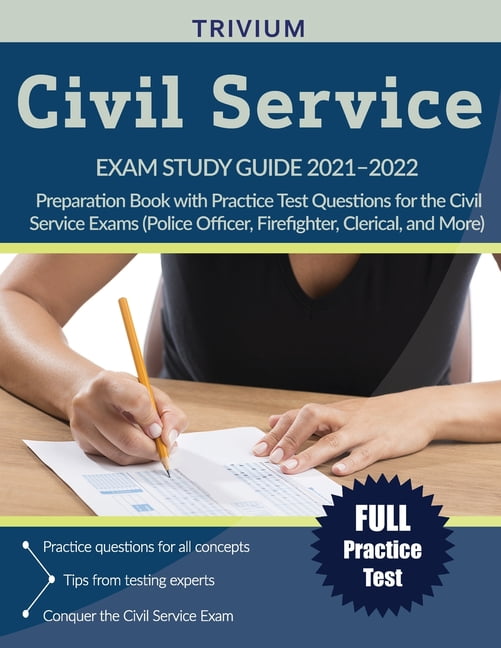 Civil Service Exam Study Guide 2021-2022: Preparation Book with ...