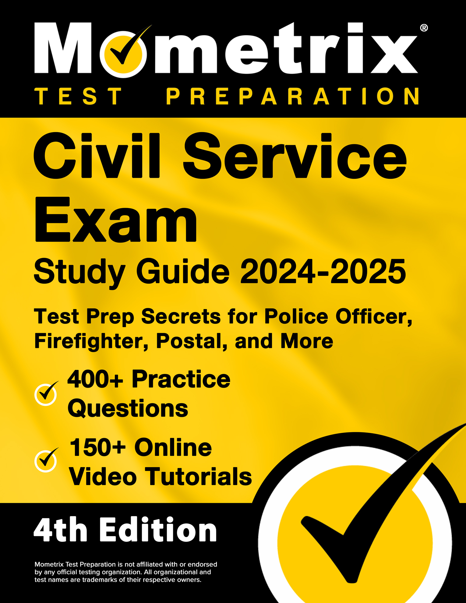 Civil Service Exam Study Guide 2024-2025 - Test Prep Secrets [4th ...