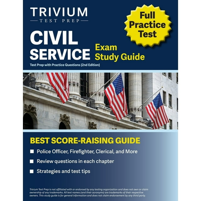 Civil Service Exam Study Guide: Test Prep with Practice Questions ...