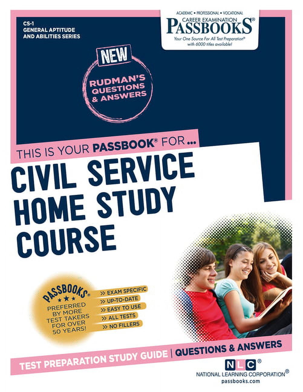 Civil Service Home Study Course (CS-1) : Passbooks Study Guide ...