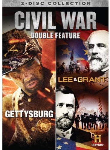 Civil War Double Feature: Gettysburg / Lee & Grant (DVD), A&E Home ...