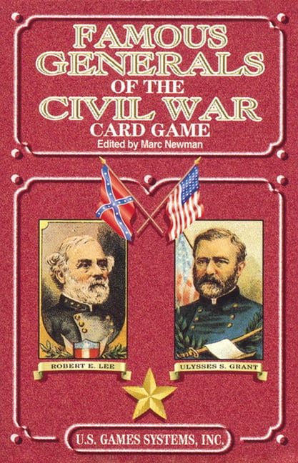 Civil War Series: Famous Generals of the Civil War Card Game (Other ...
