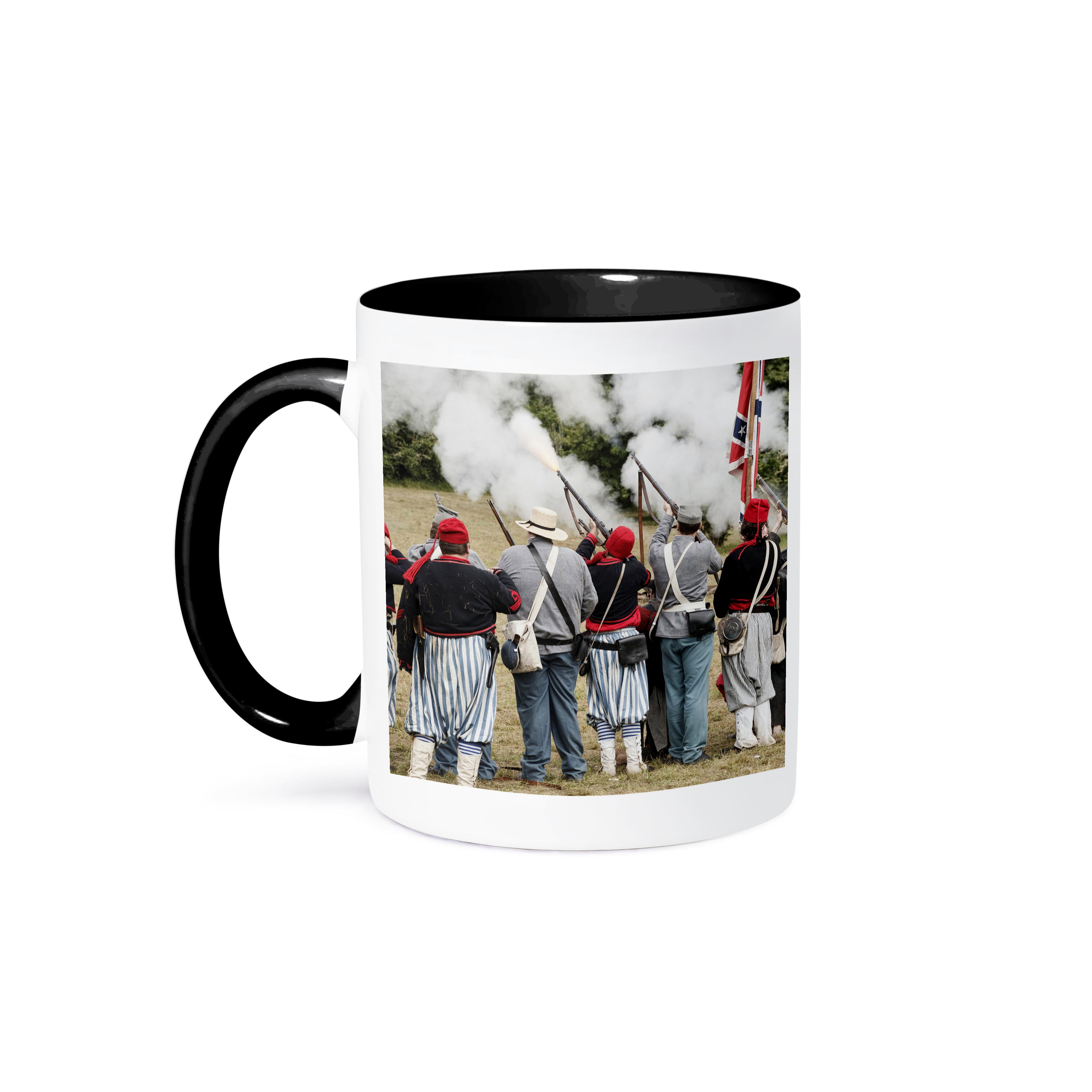 3dRose, Civil War, Willamette Mission, Oregon, USA - US38 RBR0596 - Rick A Brown, 11oz Two-Tone ...