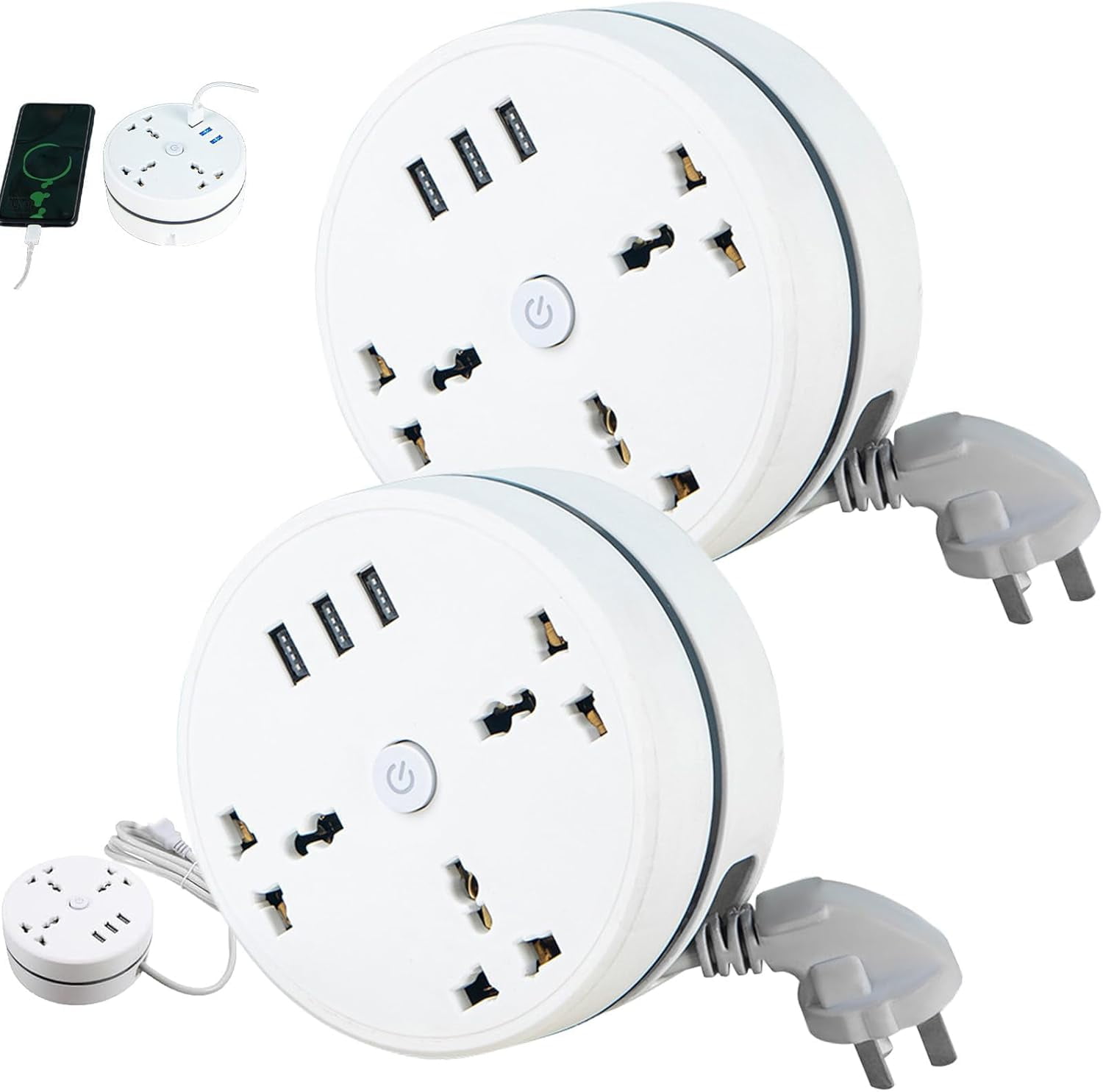 Civiliank Universal Power Strip, Civilian Power Strip, Retractable ...