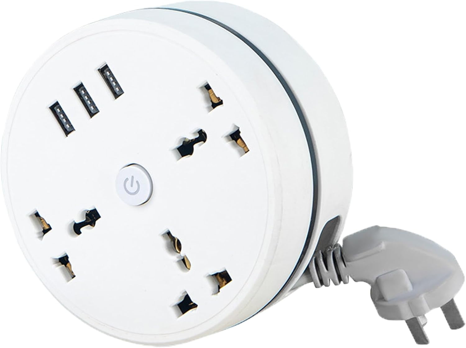 Civiliank Universal Power Strip, Retractable Right Wrapped Around ...