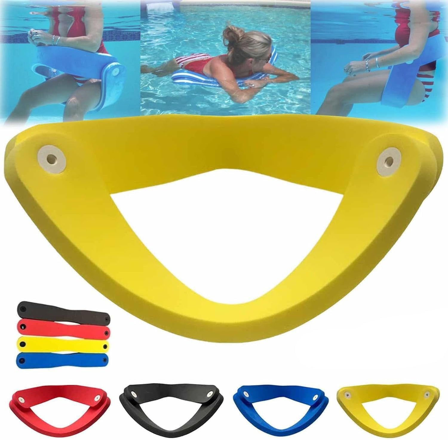 Civilizek Water Recliner, 3 in 1 Foldable Non Inflatable Foam Floating Lounger Chair ...