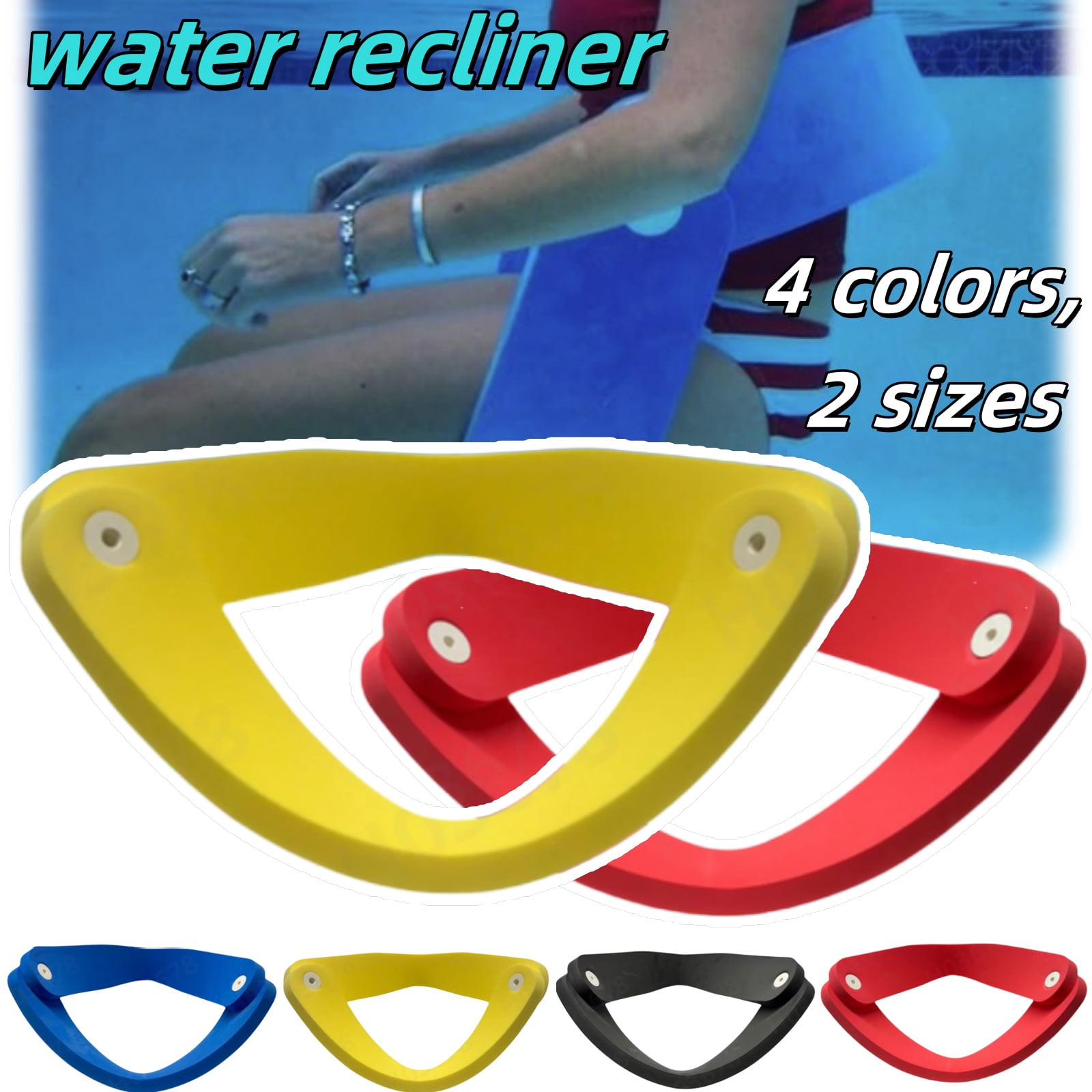 Civilizek Water Recliner, GrandFloats Float-N-Fold Water Chair, 3-in-1 ...