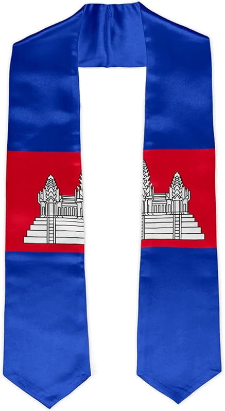 Civilos Flag Graduation Stole Unisex Graduation Sash Honor Stole for ...