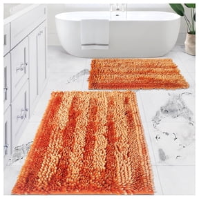 Bathroom Rugs & Bath Mats in Bath | Orange - Walmart.com