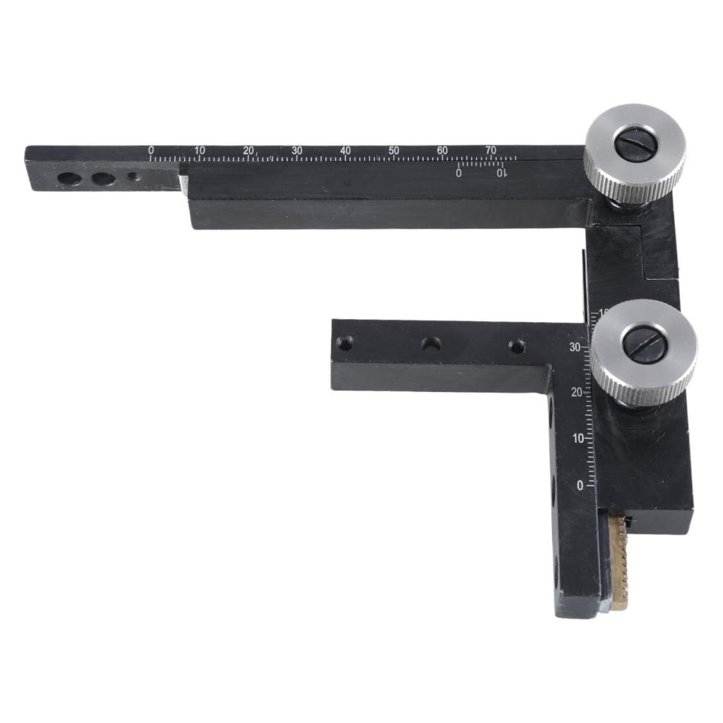 Ciwanning 0-60mm Scale Microscopio Movable Measuring Ruler Biological ...