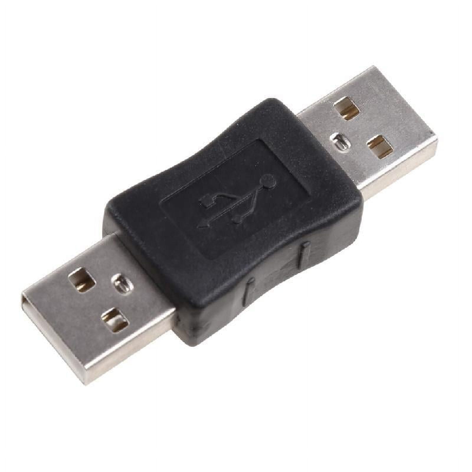Ciwanning 1 Pc USB 2.0 Conversion Adapter, USB Male to USB Male Cord Cable Coupler Changer ...