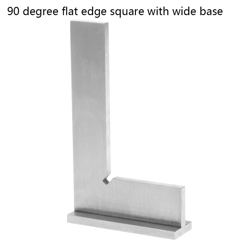 Ciwanning 100*70mm Machinist Try Square DIN 875 / 0 grade 90° Flat ...