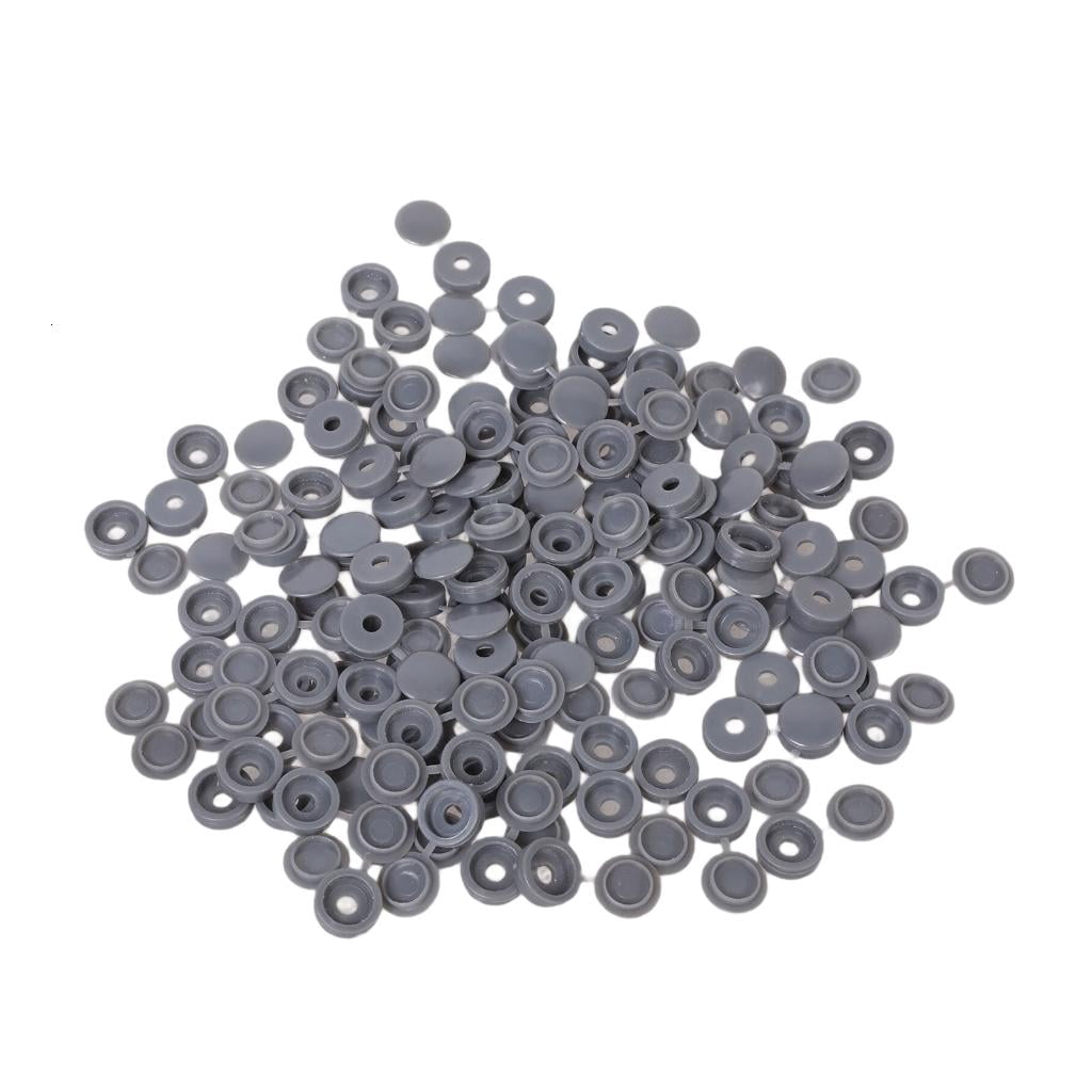 Ciwanning 100Pcs Nails Screw Caps Hinged Screws Cover Cap Fold Snapping ...