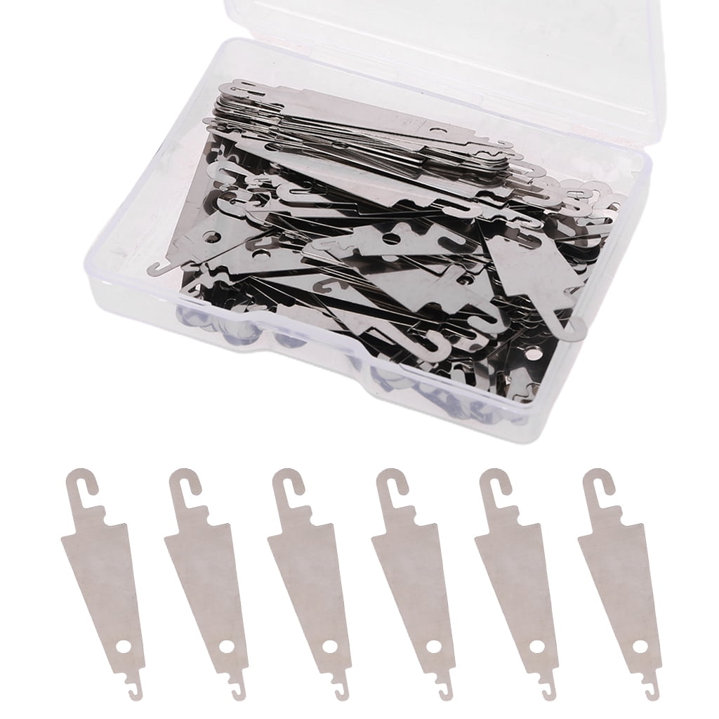 Ciwanning 100pcs Metal Needle Threaders Embroidery for Threading Tools ...