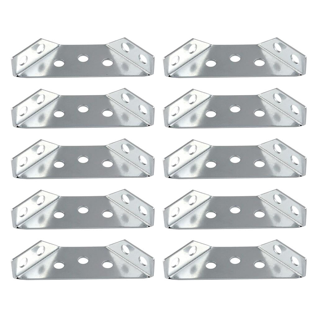 Ciwanning 10Pcs Furniture Corner Connector Stainless Steel Corner ...
