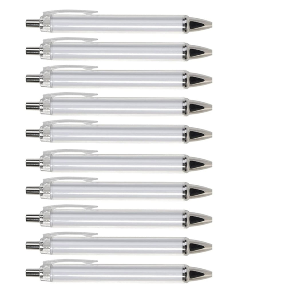 Ciwanning 10Pcs Retractable Ballpoint Pen Ergonomic Ballpoint Pen ...
