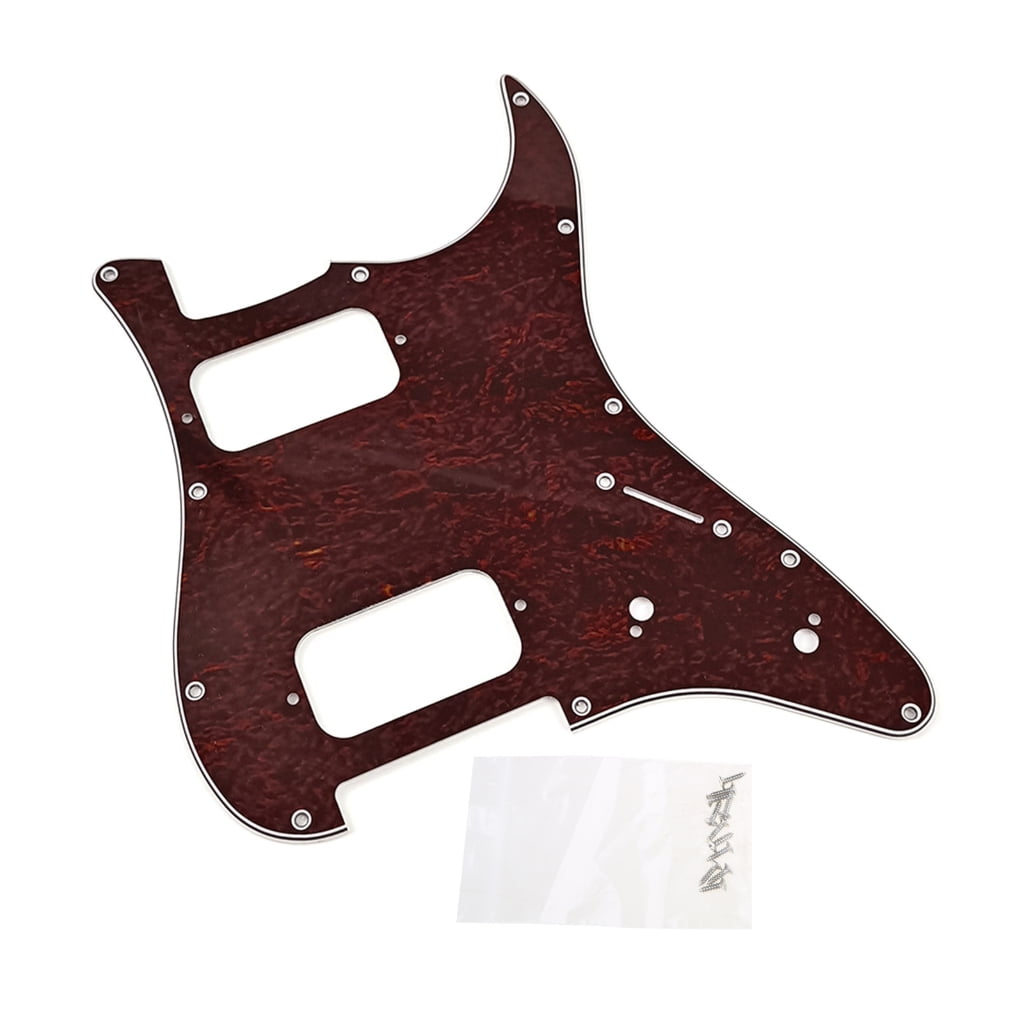 Ciwanning 11 Holes Guitar Bass Pickguard 4 Ply Scratchplate Musical ...