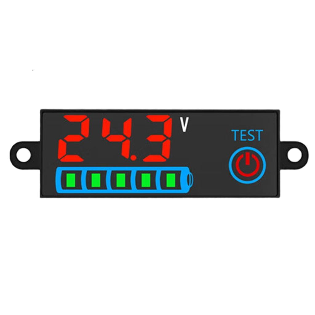 Ciwanning 12-48V Testing Board Battery Level Indicator Digital ...