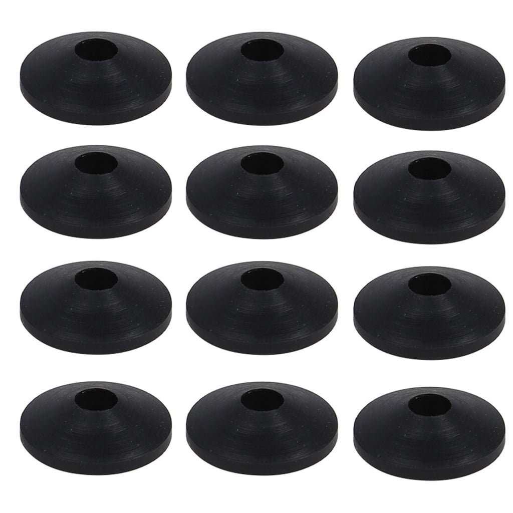 Ciwanning 12Pcs Rubber Sealing Conical Washers Beveled Washers Conical ...