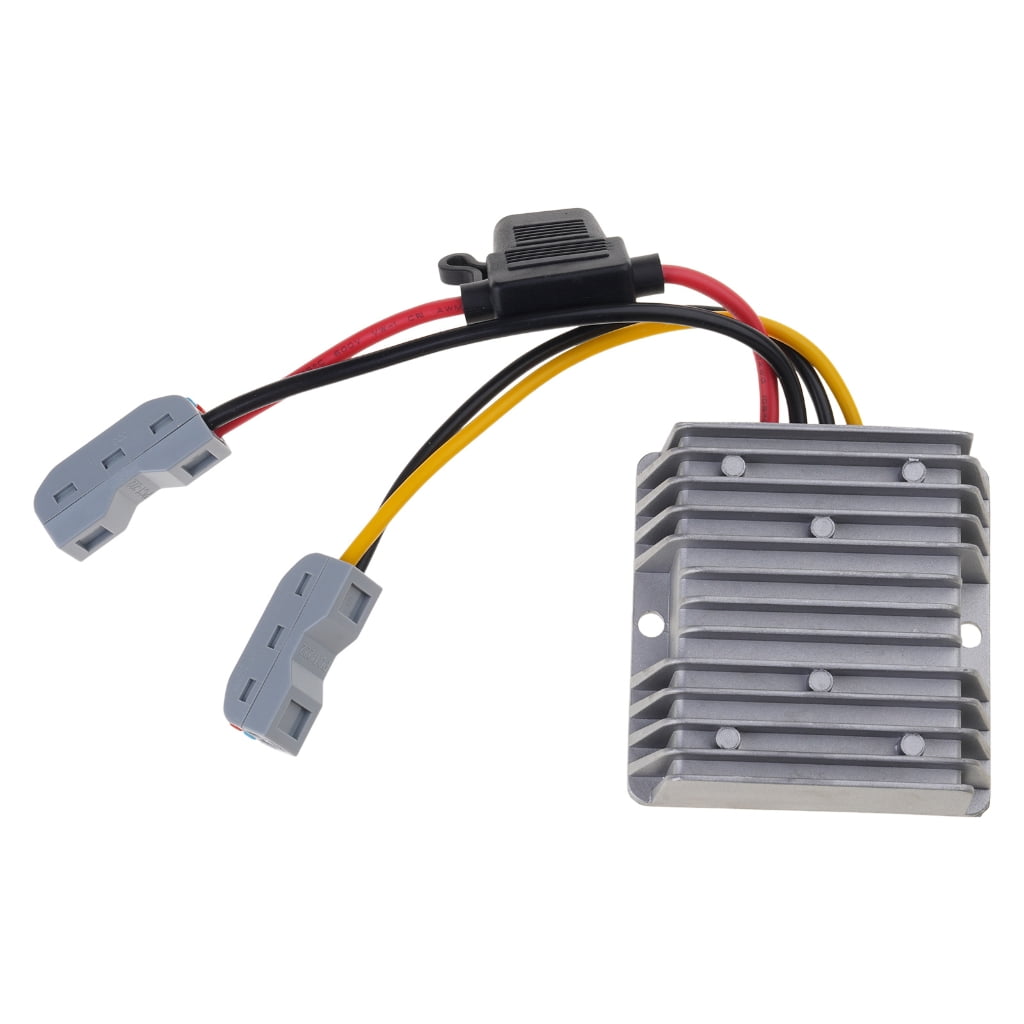 Ciwanning 12V to 24V Step Up Converter with Replaceable Fuses Voltages Regulator Power Converter ...