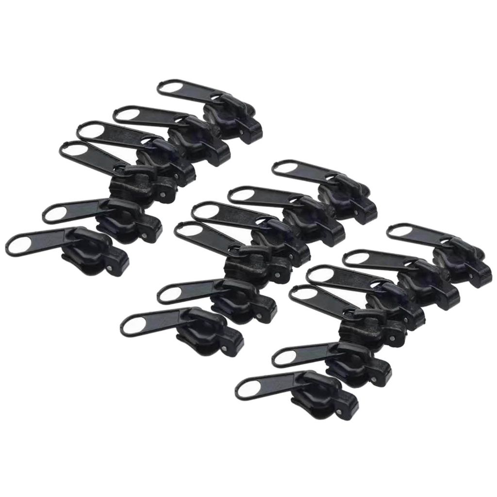 Ciwanning 18x Zippers Sliders Teeth Zippers Replacement Zippers ...
