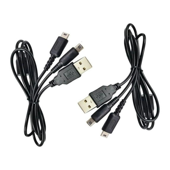 Ciwanning 1pc/2pcs USB Charging Cable Game Console Power Cable Portable ...