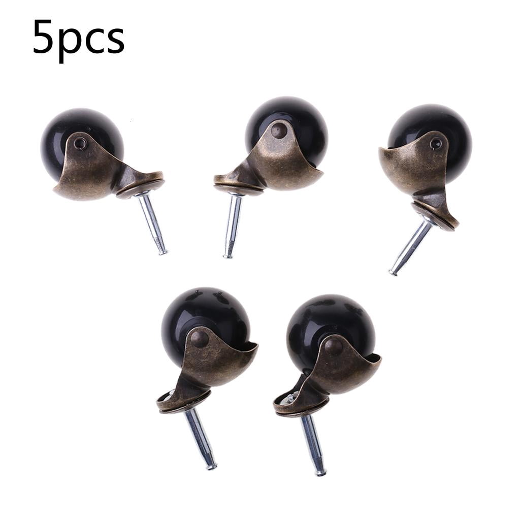 Ciwanning 2 inch Swivel Caster Wheels Antique Brass Ball Caster with ...
