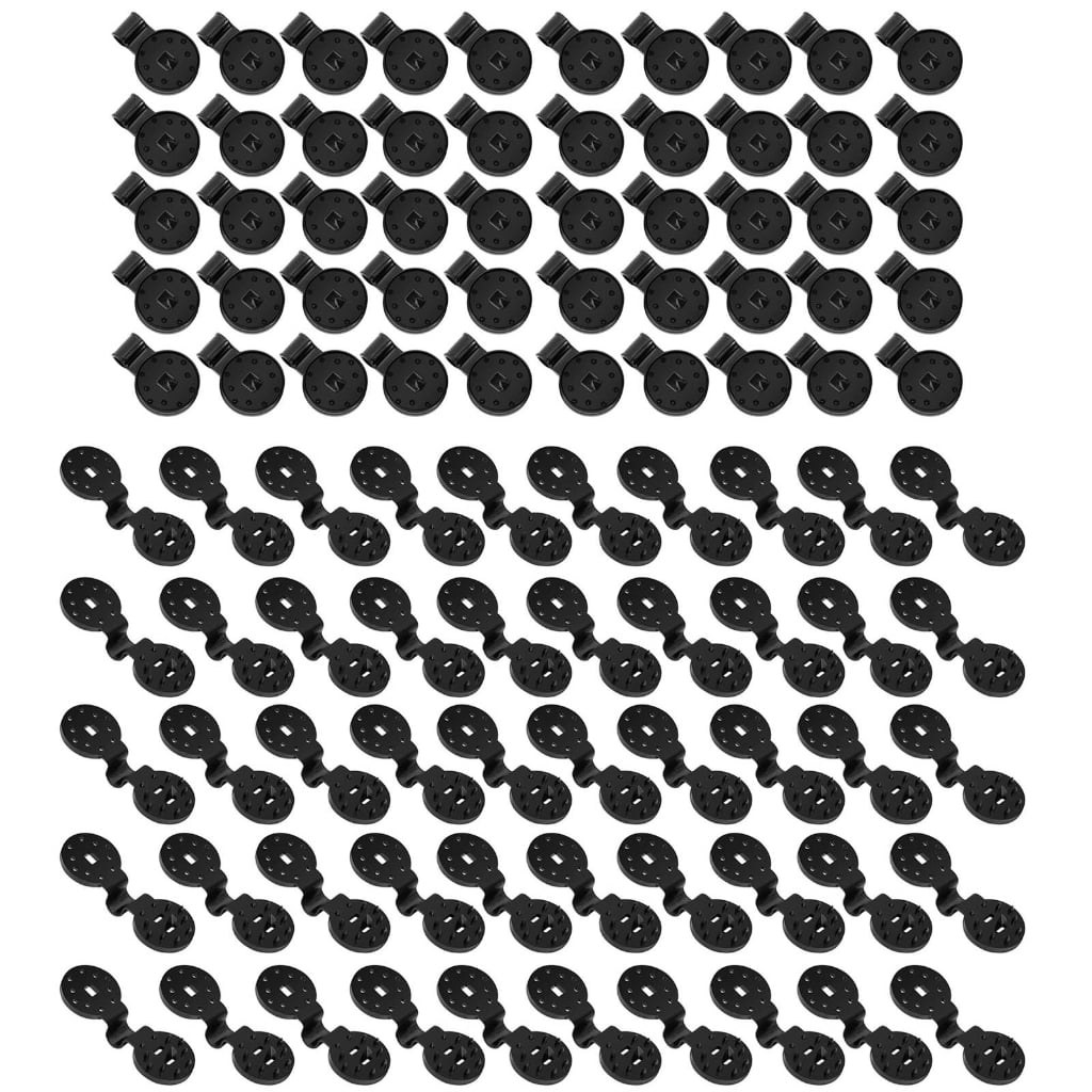 Ciwanning 20/50/100PCS Round Sunshade Clips Shade Cloth Clips Shade ...