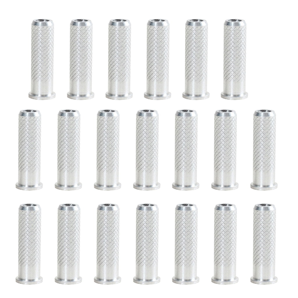 Ciwanning 20Pcs Archerys Base Aluminum Inserts Carbon Arrows 6.2mm ...