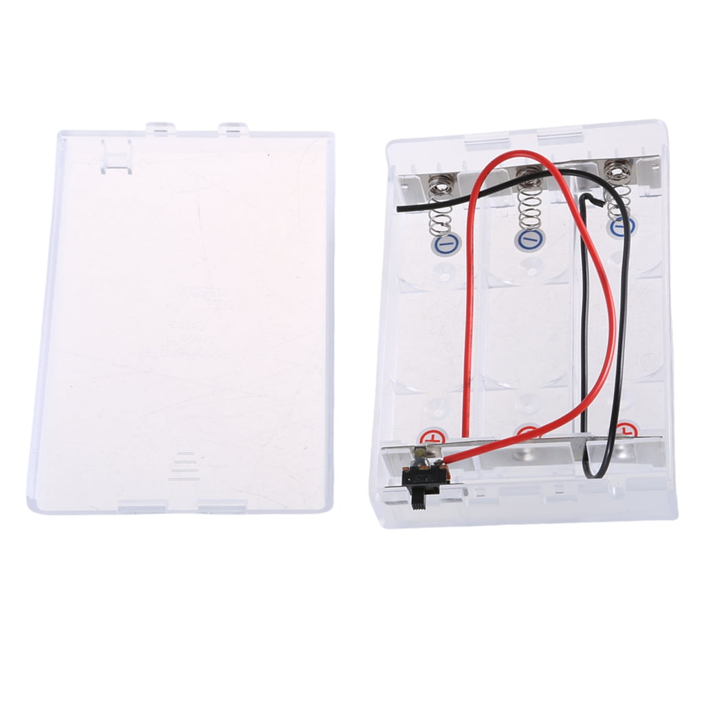 Ciwanning 21700 Battery Case 3 Compartment With Power Cable ...