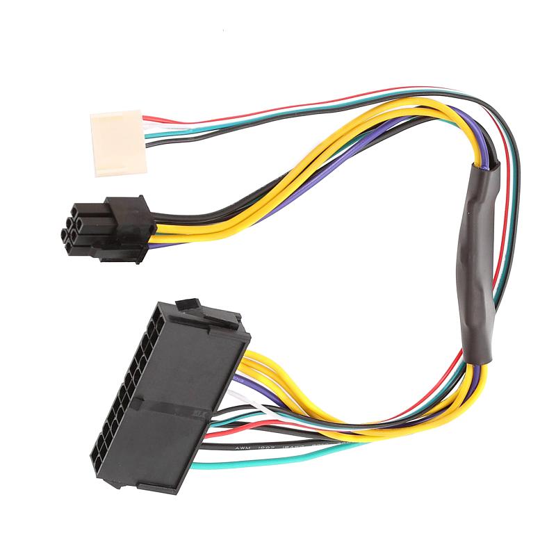 Ciwanning 24P - 6P Notebook Power Cord 24pin to 6 Pin Power Supply ...