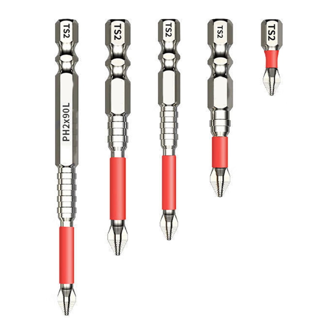 Ciwanning 25/50/65/70/90/150mm Screwdriver Bit Set Magnetic Crossing ...