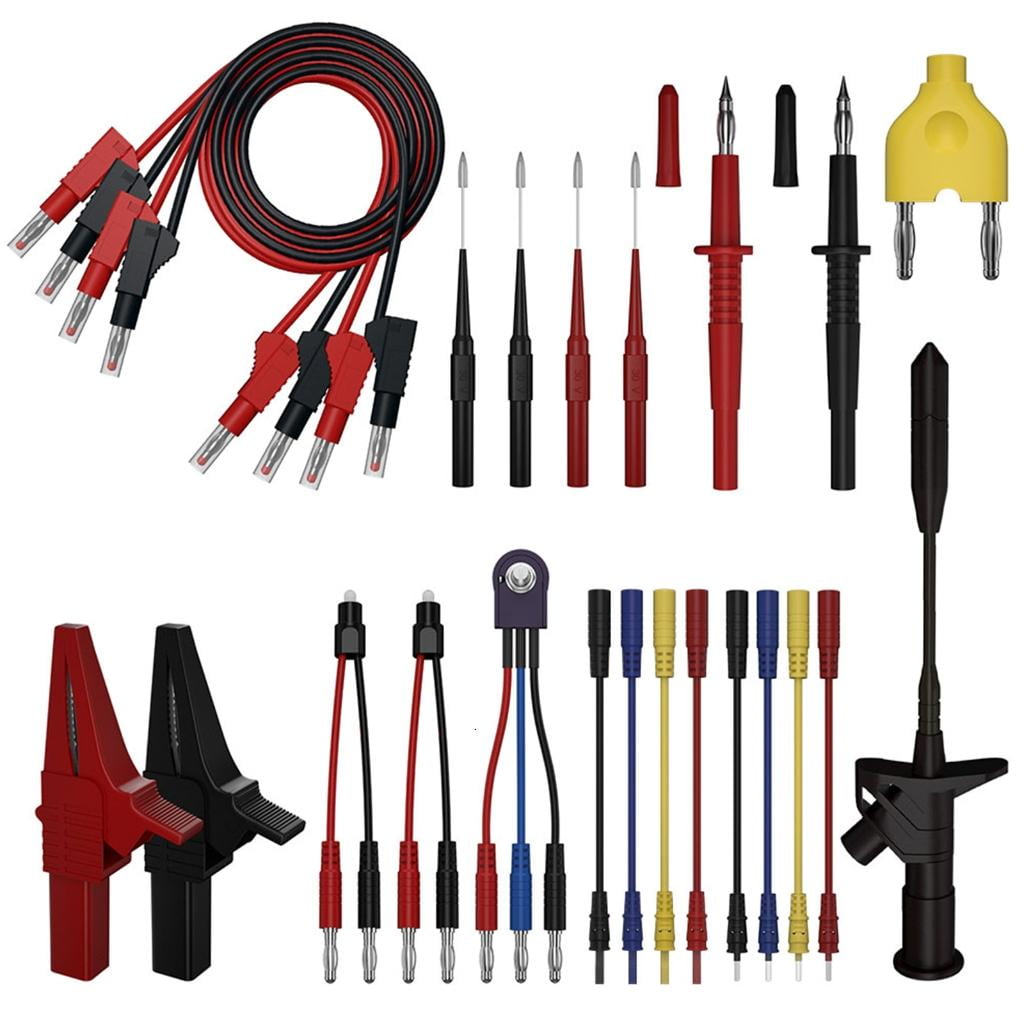 Ciwanning 25pcs Electrical Terminal Testing Set Multimeter Test Leads ...