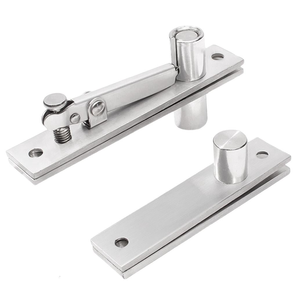 Ciwanning 2Pcs Heavy Duty Pivots Hinge Stainless Steel Concealed Door ...