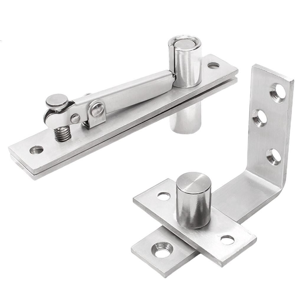 Ciwanning 2Pcs Heavy Duty Pivots Hinge Stainless Steel Concealed Door ...