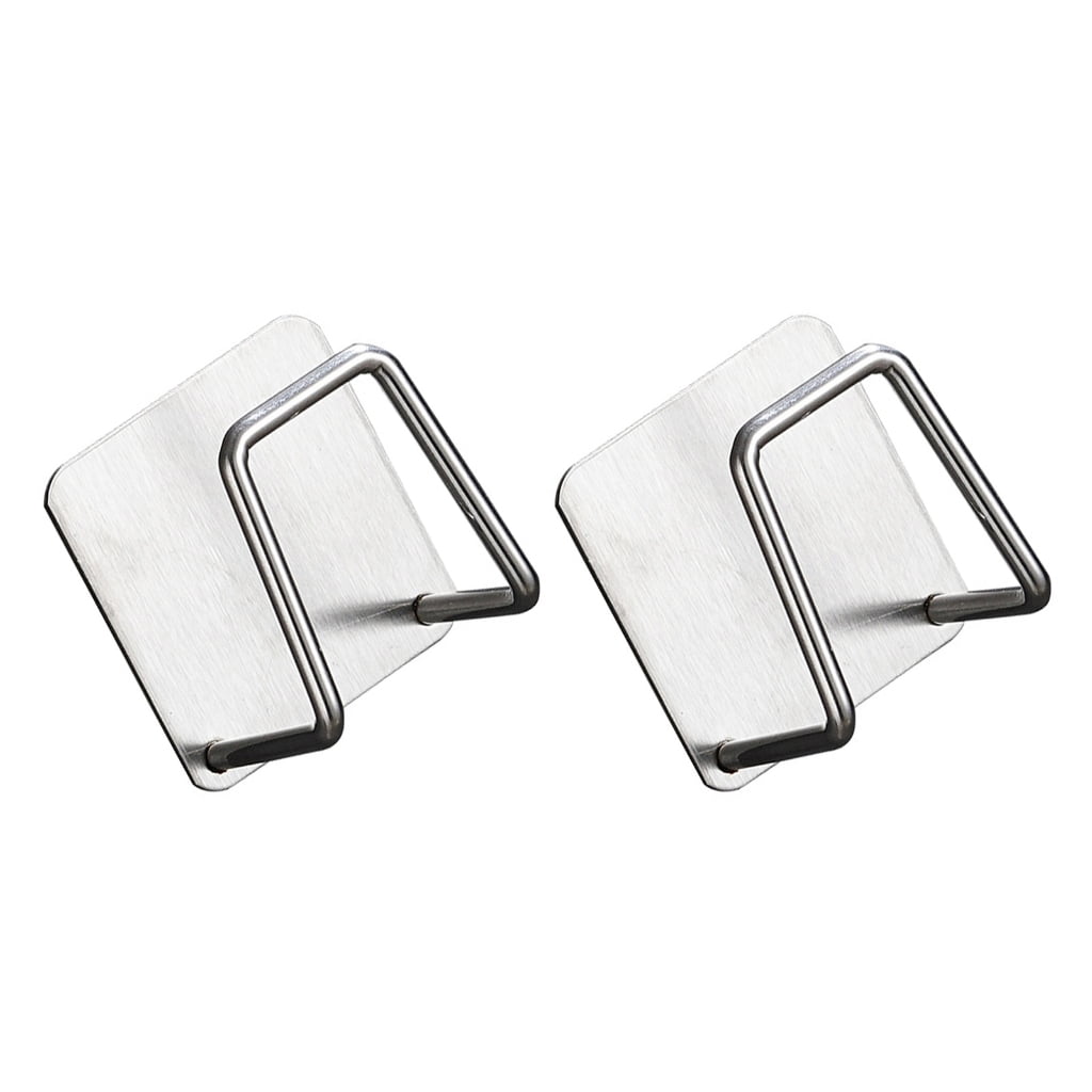 Ciwanning 2Pcs Rustproof Stainless Steel Sponge Stand for Kitchen Sink ...