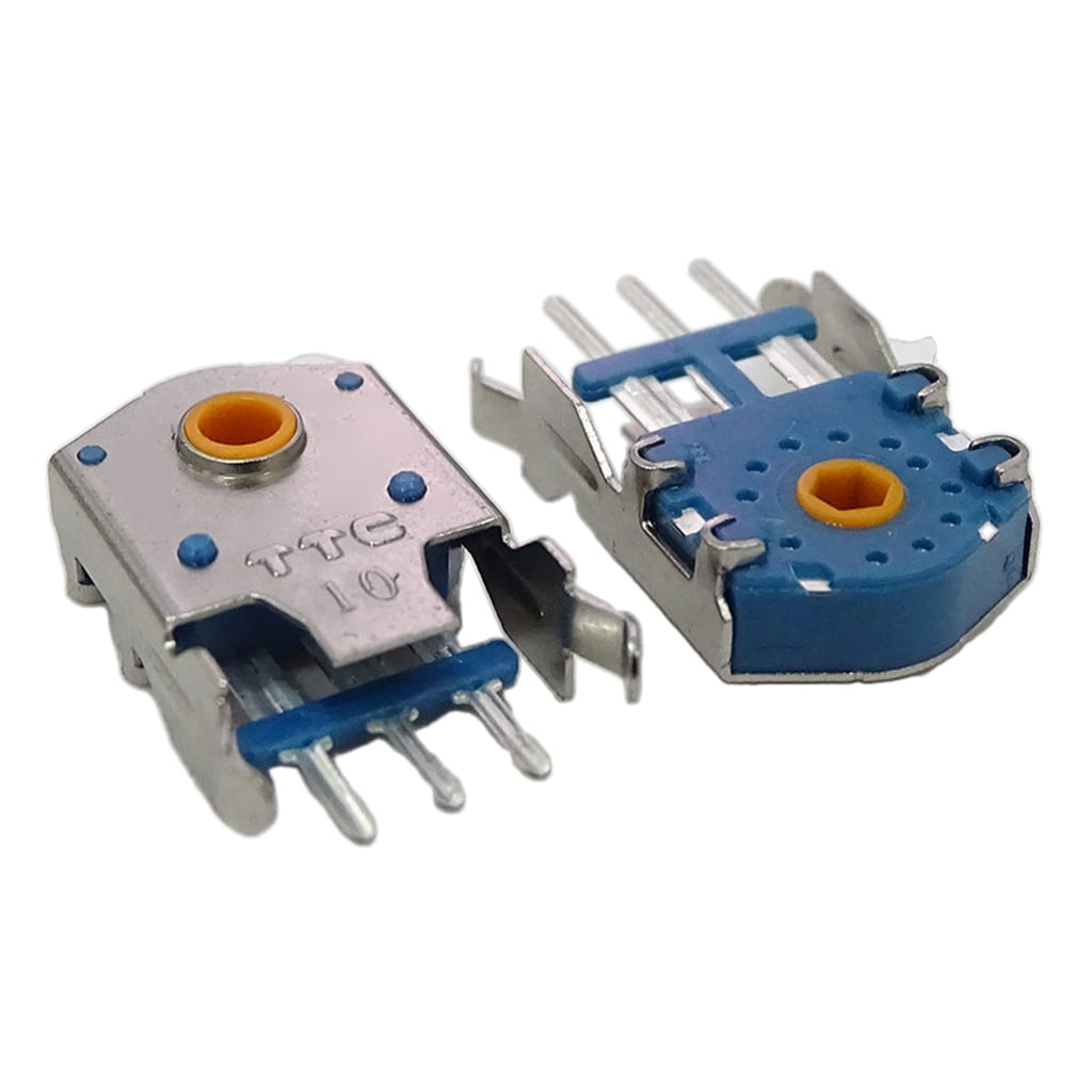 Ciwanning 2Pieces Silver Gold Green Redness Cores 10mm Mouse Encoders ...