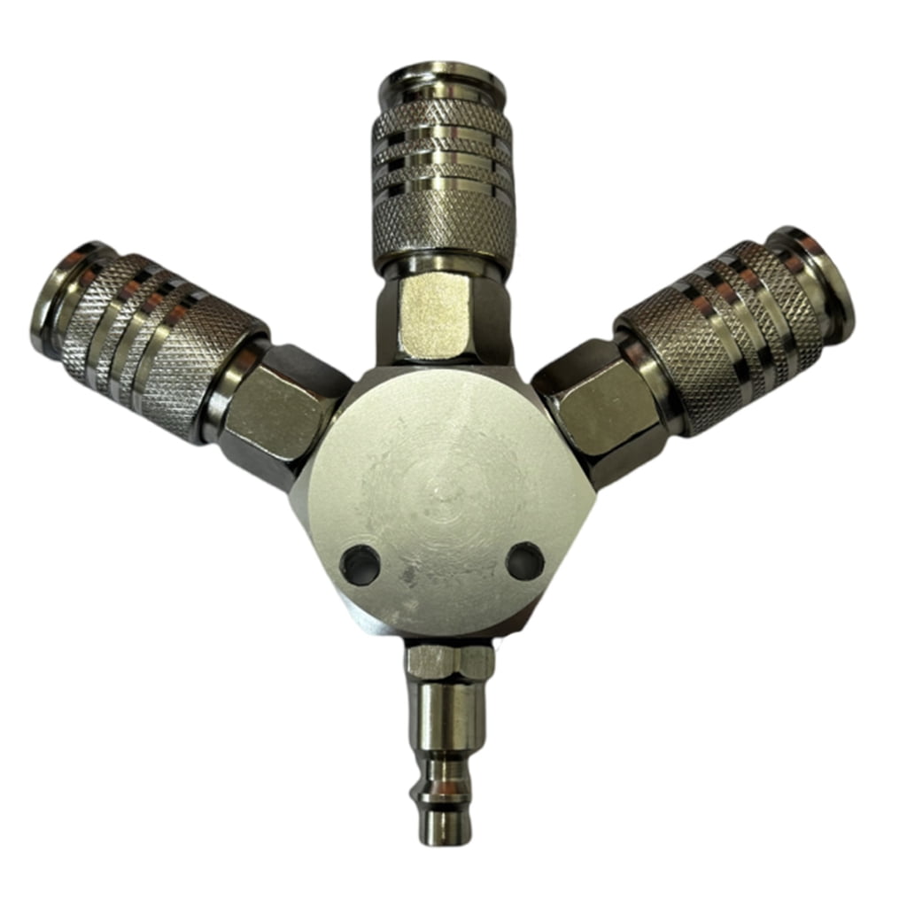 Ciwanning 3 Way Air Hose Splitters 3 Way Quick Connectors Hose ...