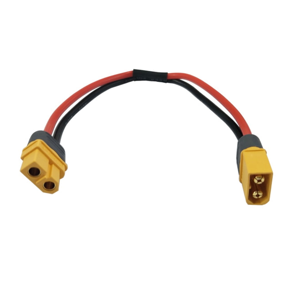 Ciwanning 30CM XT60 XT-60 Male Female T-plug Cable Connectors Plugs Wire For - Battery xt60 ...