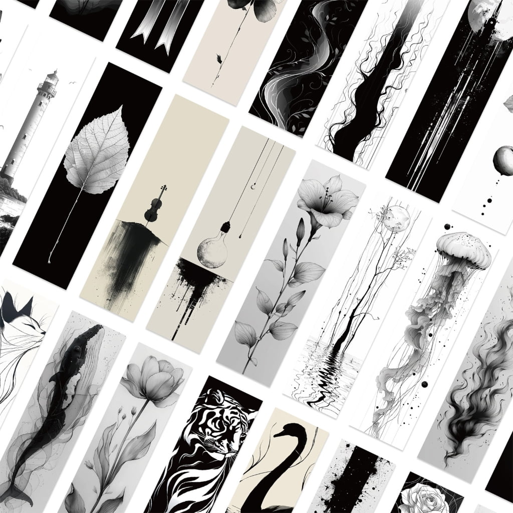 Ciwanning 30Pcs Paper Bookmarks for Teacher Student Book Page Divider ...